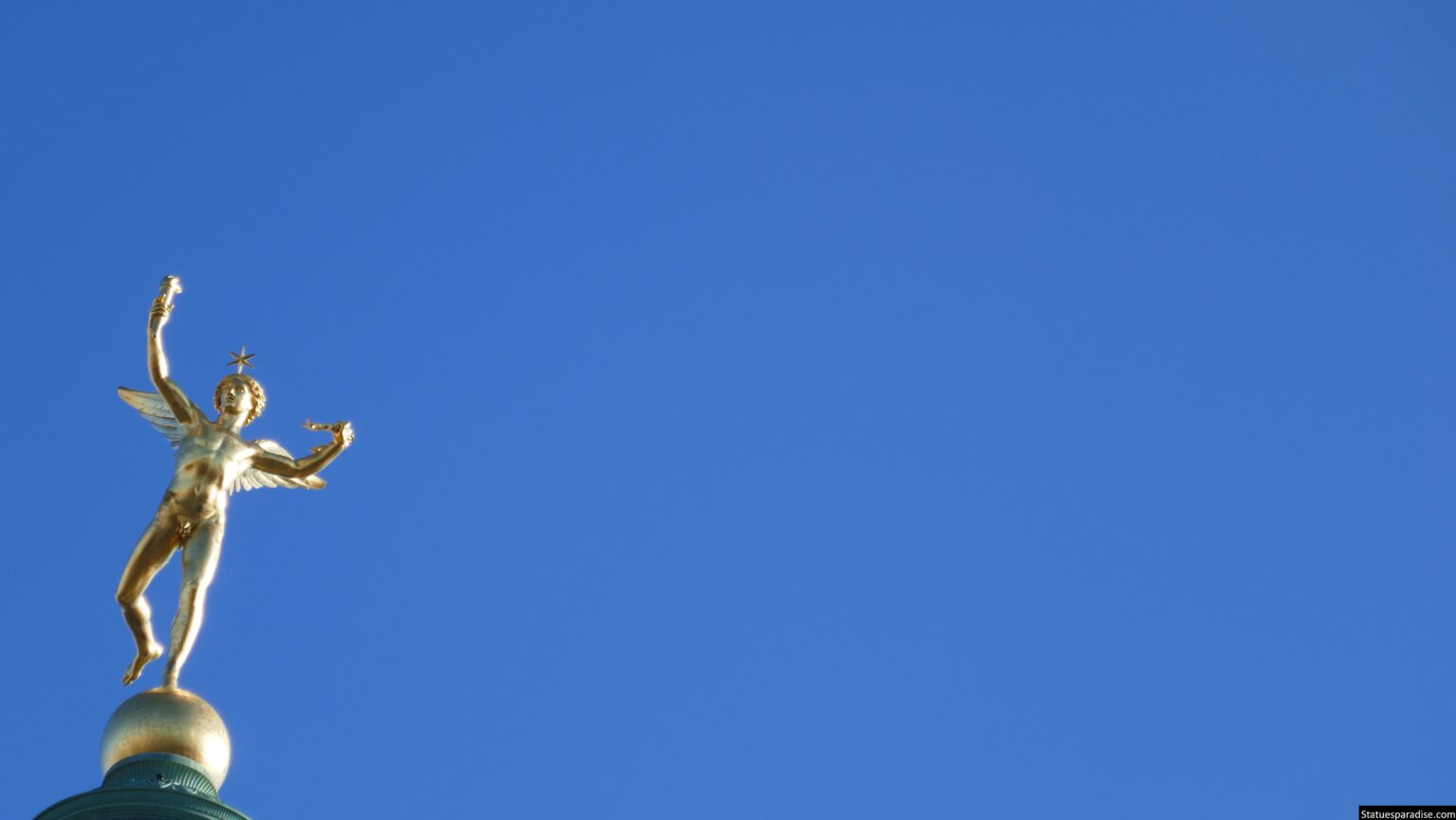 Statue of Genius of Freedom July Column – Statue du Génie de la liberté ...