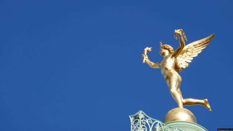 Statue of Genius of Freedom July Column – Statue du Génie de la liberté ...