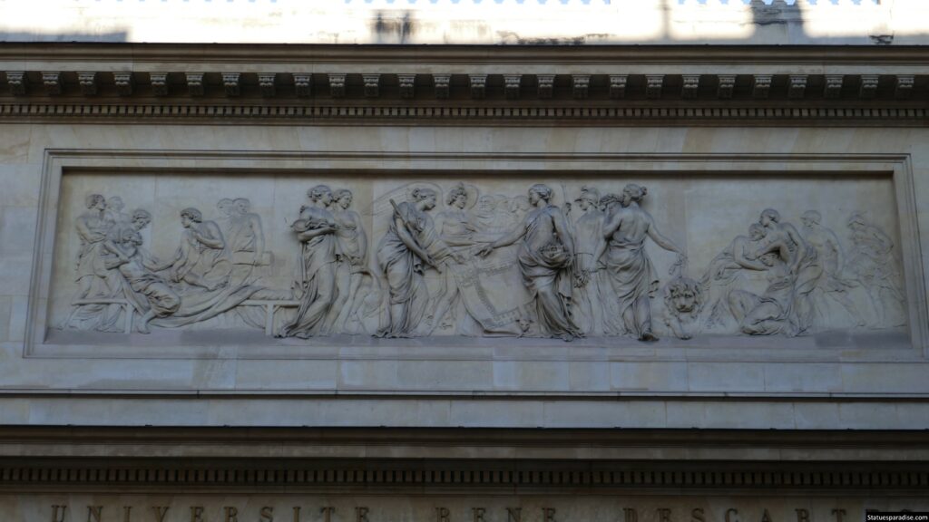 Bas Relief Université René Descartes – Paris 12 rue de l’École de ...